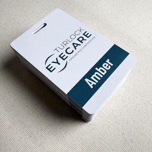 Personalized PVC ID Card: Custom UV Printed Badge With Slot - Etsy