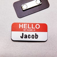 Hello My Name is Sign, Custom Wood Sign, Baby Name Reveal, Baby Name ...