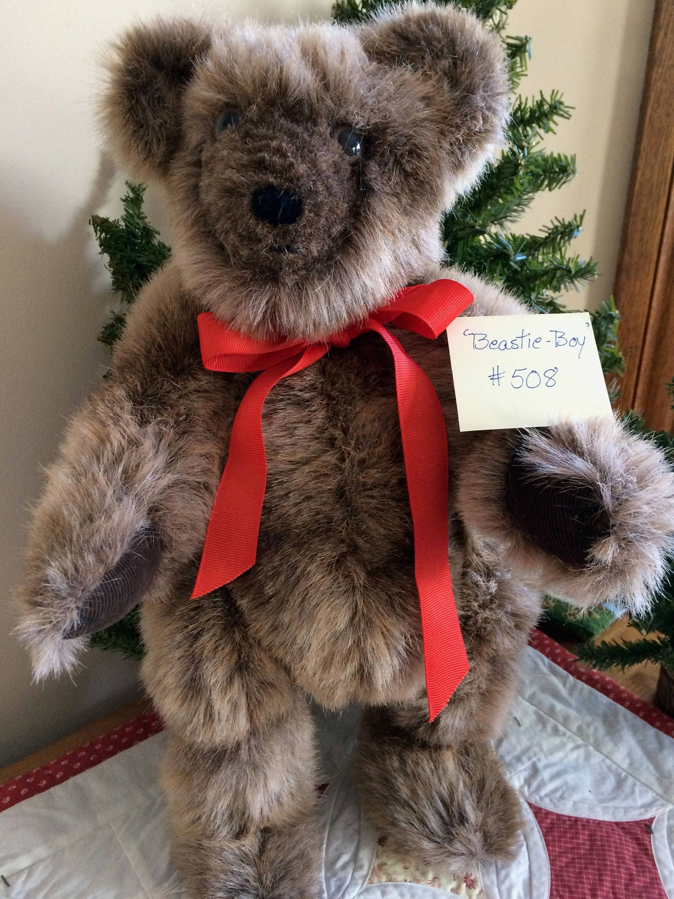 Fabulous and Unique Artisan Teddy Bears Made From Vintage - Etsy