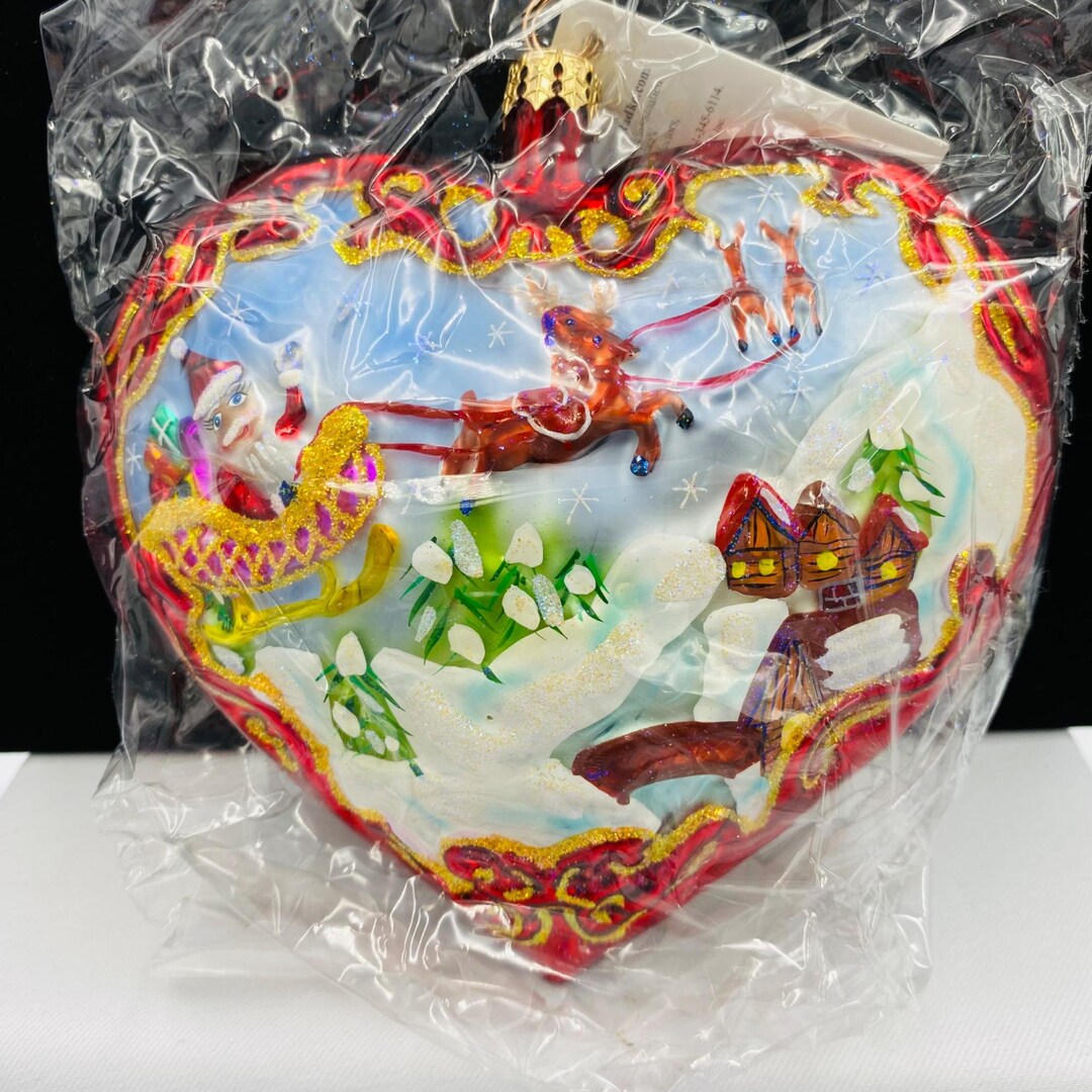 Vintage Christopher Radko Ornament New With Tags, 2001 Heartland ...