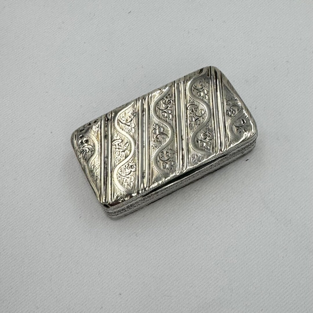 Antique Sterling Snuff Box Dated 1802, Beautiful and Hallmarked - Etsy