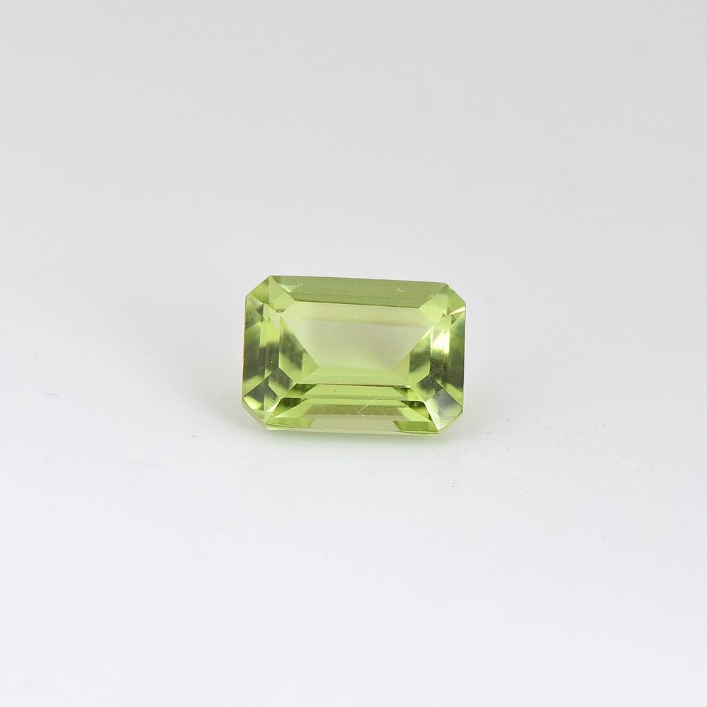Natural Green Peridot Calibrated Size 6x8mm Octagon Faceted - Etsy