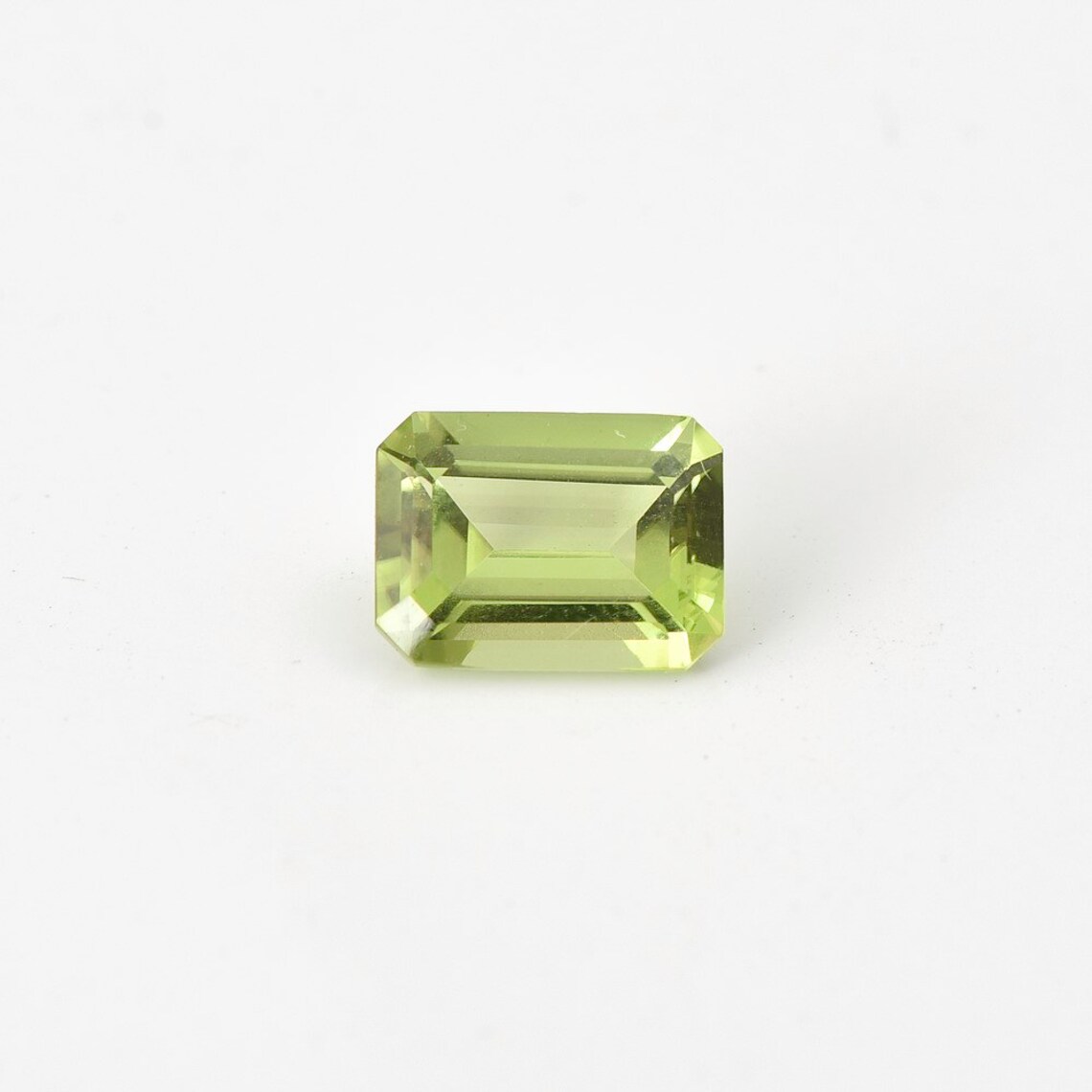 Natural Green Peridot Calibrated Size 6x8mm Octagon Faceted | Etsy