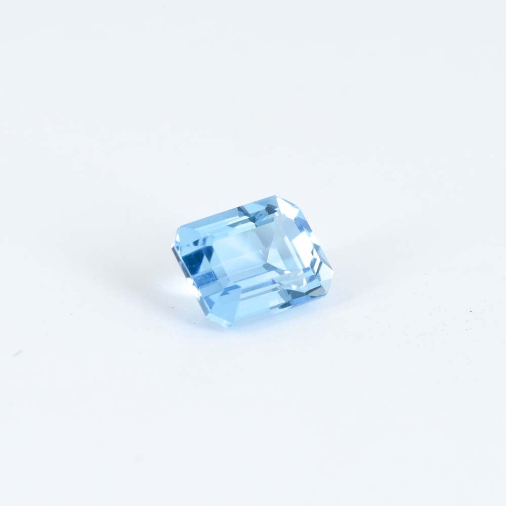 Natural Sky Blue Topaz Calibrated Size 6x8mm Faceted Octagon - Etsy