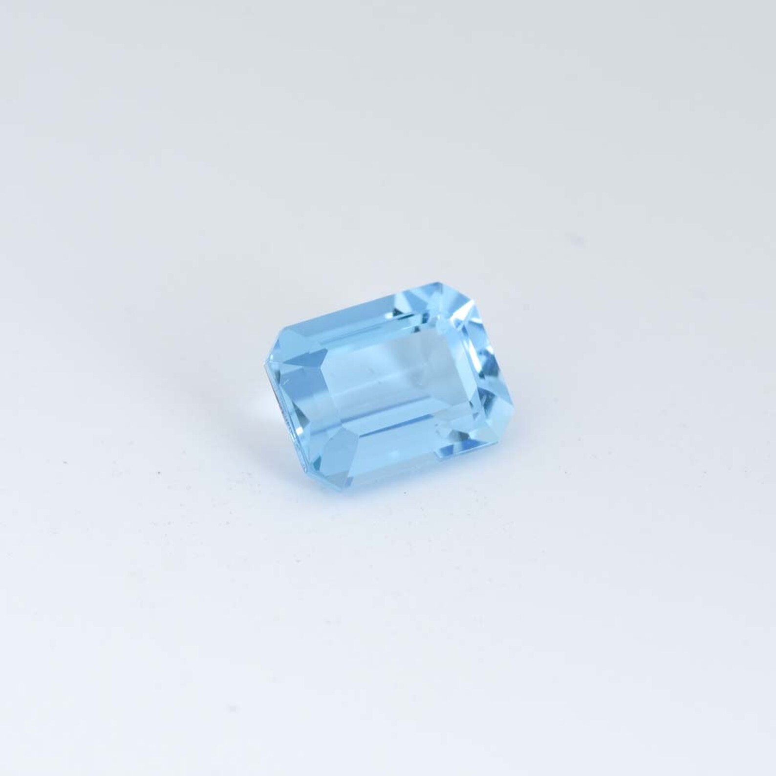 Natural Sky Blue Topaz Calibrated Size 6x8mm Faceted Octagon | Etsy