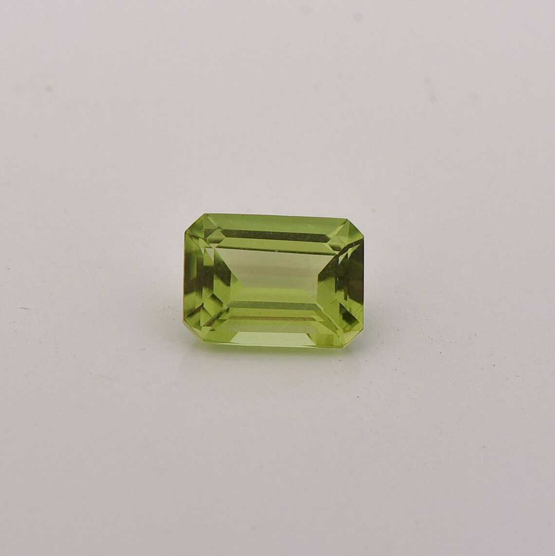 Natural Green Peridot Calibrated Size 6x8mm Octagon Faceted | Etsy