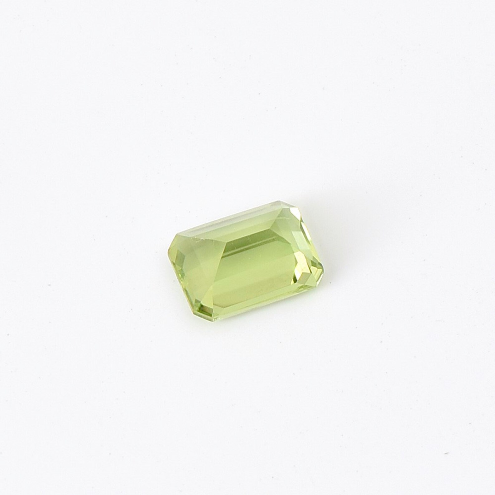 Natural Green Peridot Calibrated Size 6x8mm Octagon Faceted | Etsy