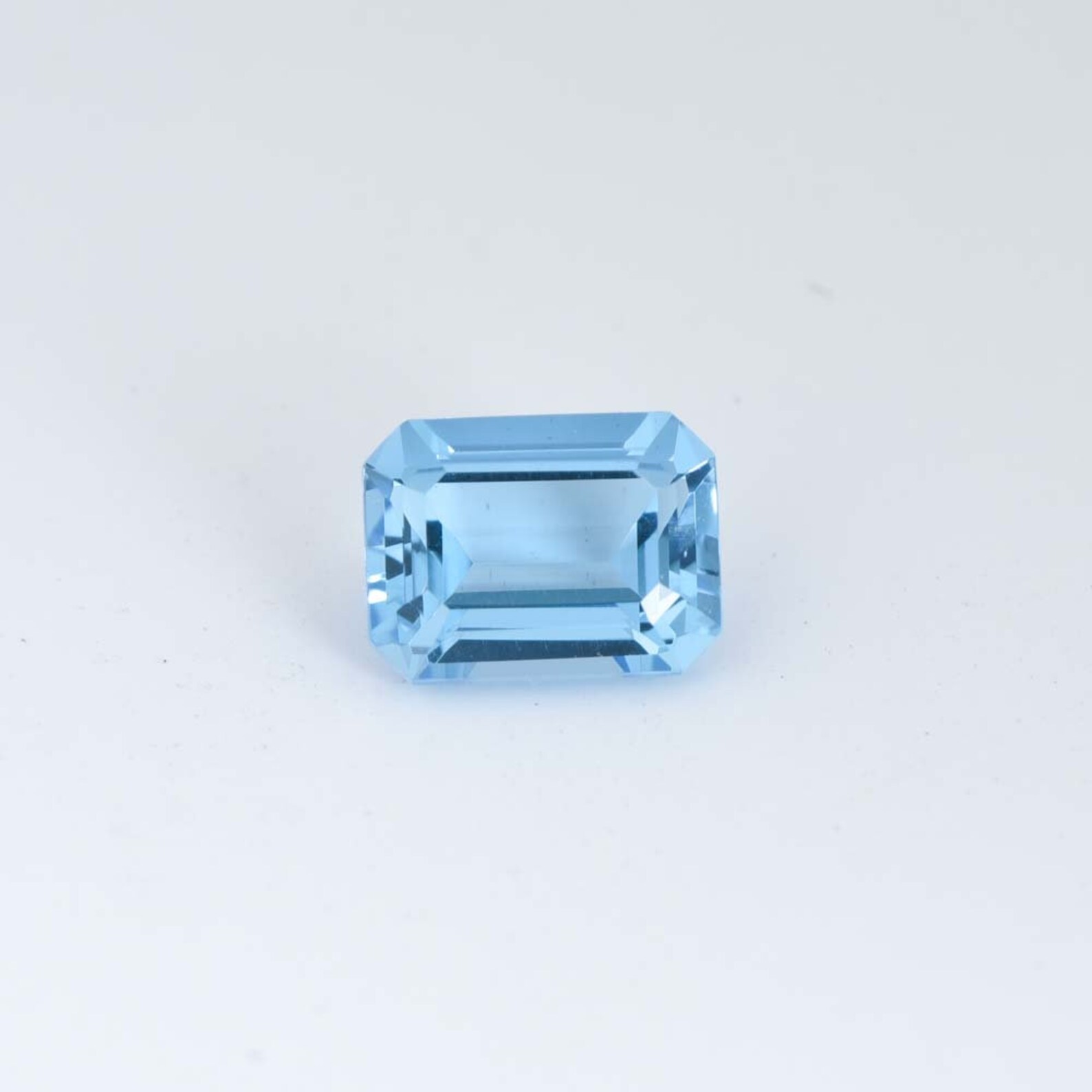 Natural Sky Blue Topaz Calibrated Size 6x8mm Faceted Octagon - Etsy