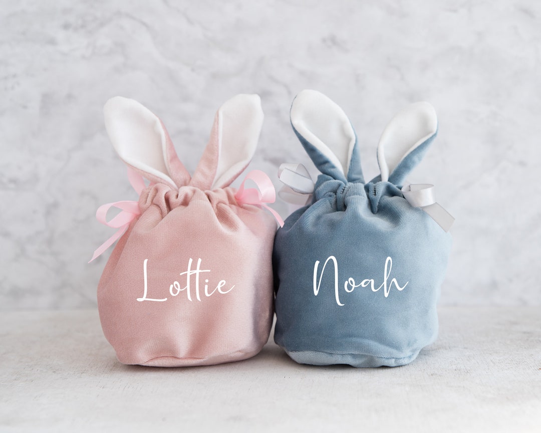 Easter Bunny Bags - Personalised Easter Bags - Bunny Bag - Easter Egg ...