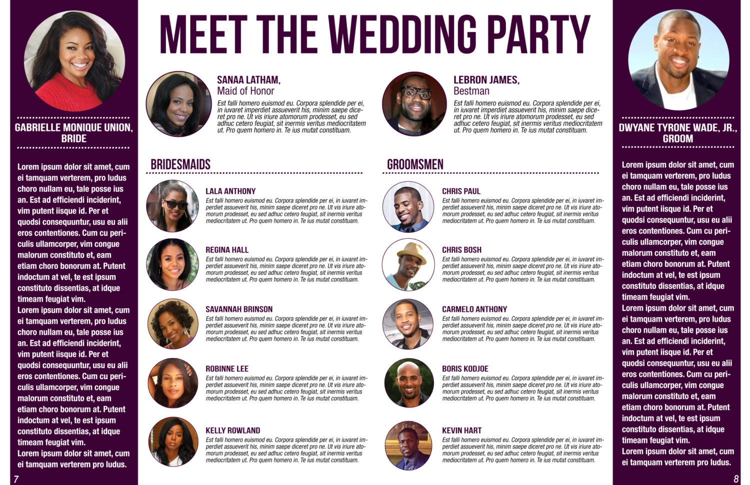 Wedding Magazine Program MS Publisher Template With VIDEO TUTORIAL ...