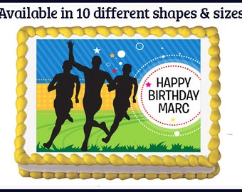 Runner cake topper | Etsy