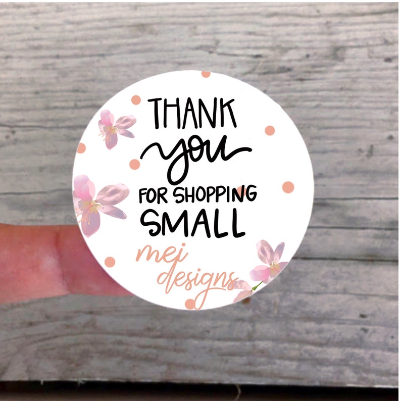 Circle Logo Stickers Circular Business Stickers Round Logo | Etsy