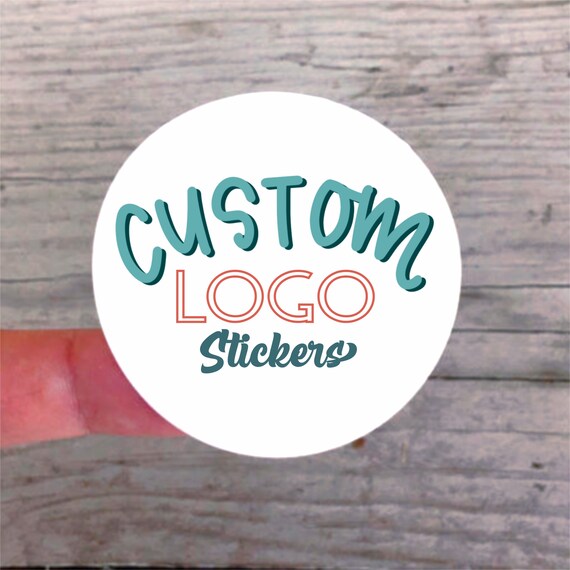 Custom Business Logo Stickers Craft Supplies & Tools Visual Arts etna ...