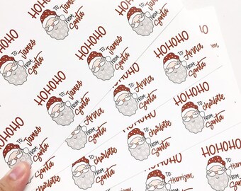 Hohoho Stickers - Etsy