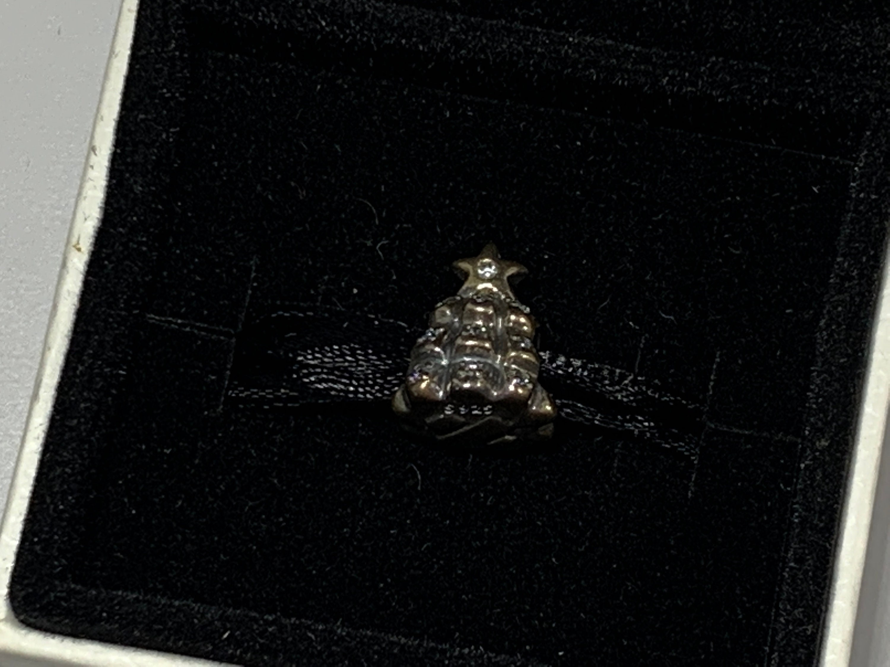 Pandora 925 Christmas Tree Charm in Original Box | Etsy