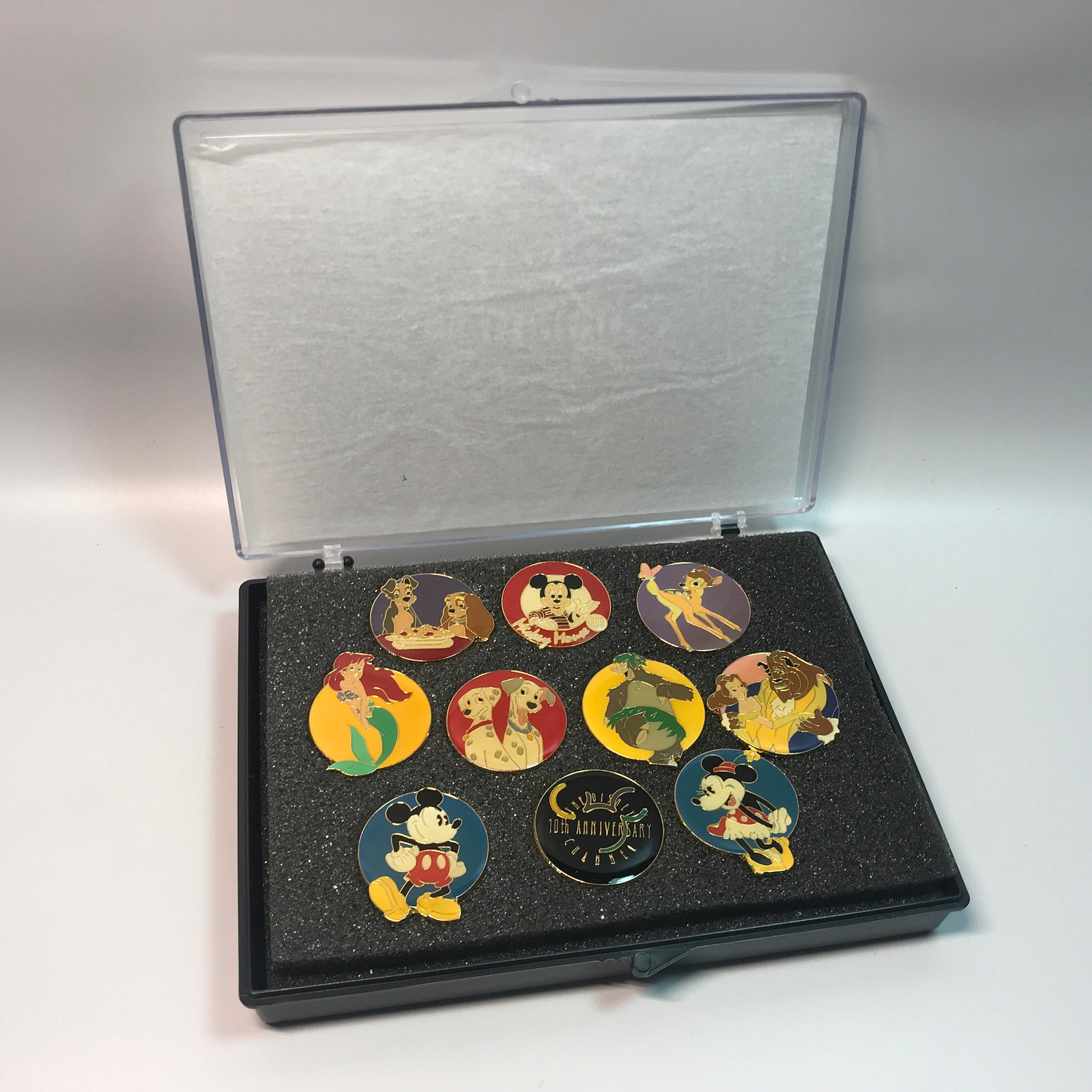 Disney Channel 10th Anniversary Pin Set Mint | Etsy