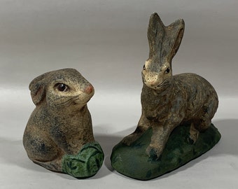 Chalkware Rabbits - Etsy