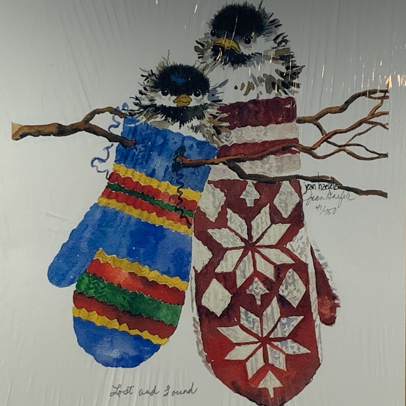 Jean Haefele 'lost and Found' Signed Numbered Print - Etsy