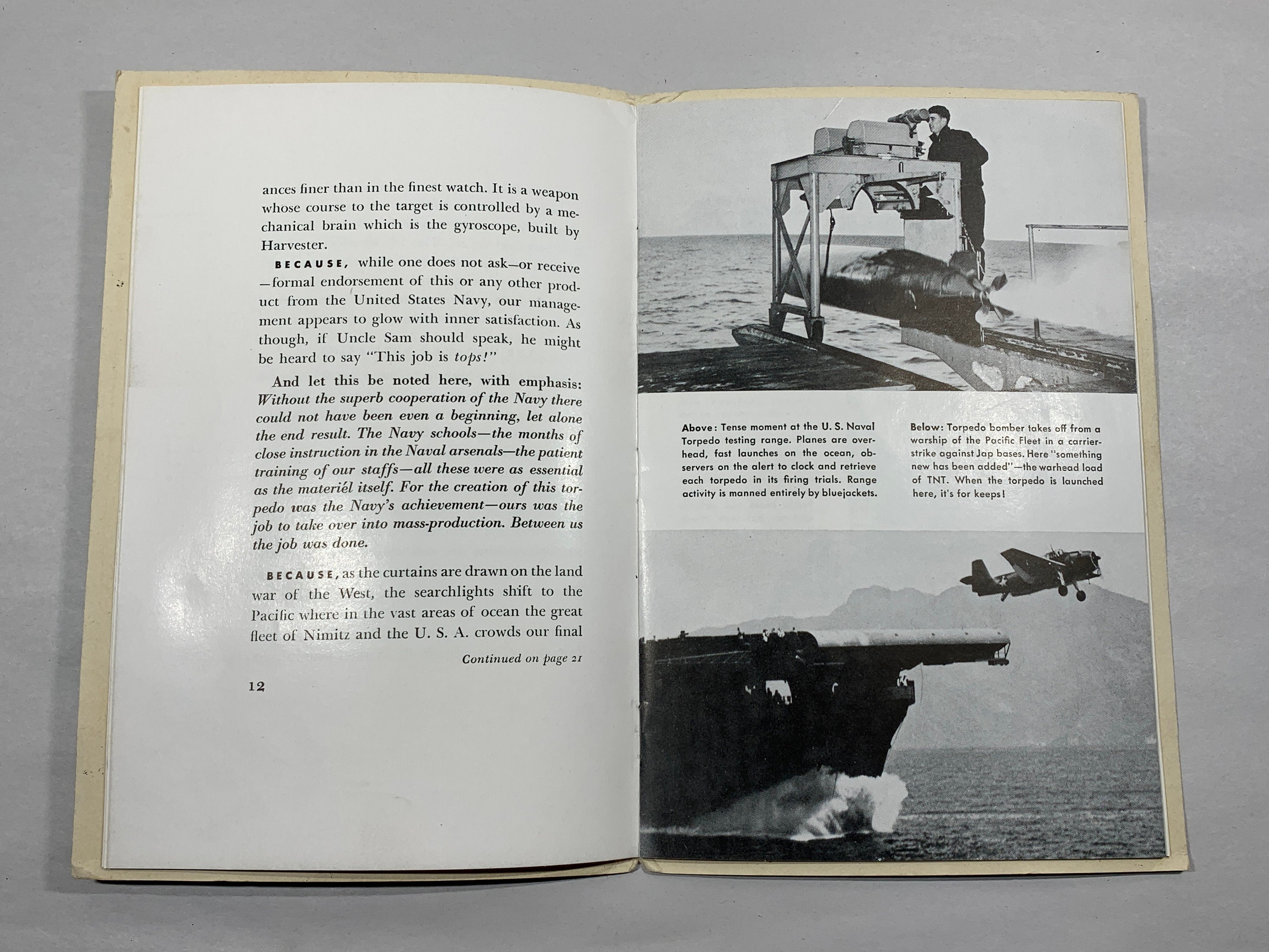 RARE International Harvester Kelp Cutter Missile Booklet | Etsy