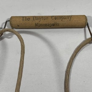 Vintage Minneapolis Stores Wood Parcel Handles/carriers - Etsy