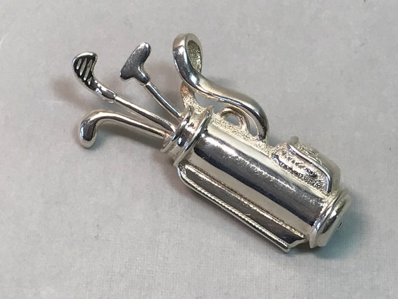 Sterling Silver Golf Clubs Brooch Marked 925 Mexico | Etsy
