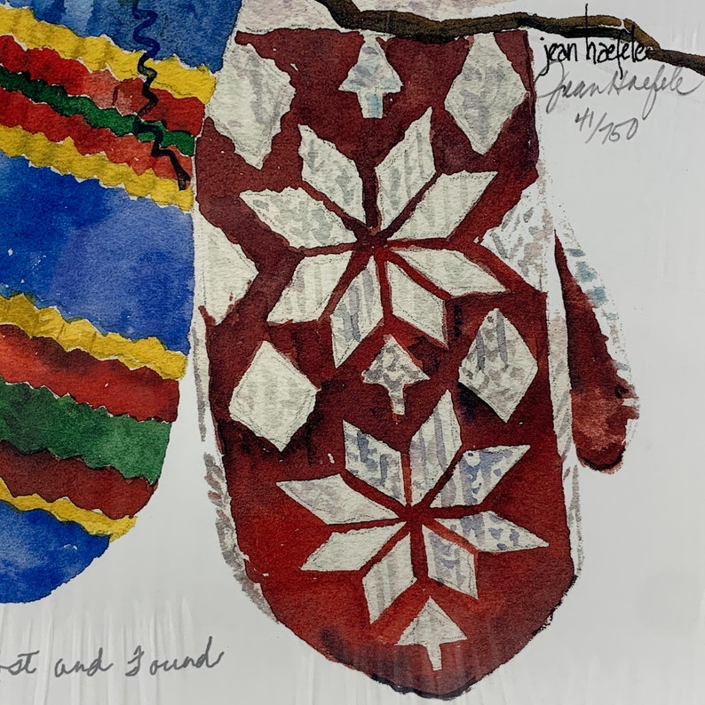 Jean Haefele 'lost and Found' Signed Numbered Print - Etsy