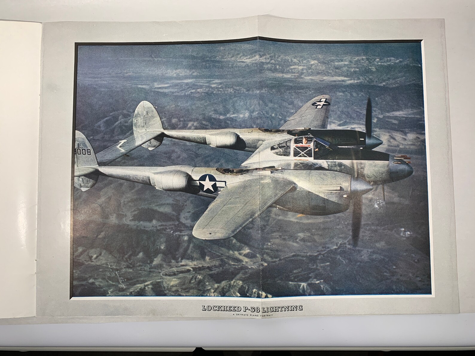 Lockheed Aircraft Evolution of the Lightning P-38 Plus Joe | Etsy