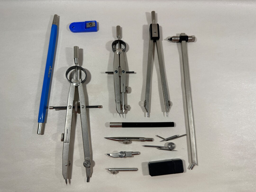 Pickett Germany Drafting Tools Set - Etsy