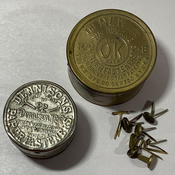 Paper Fasteners - Etsy