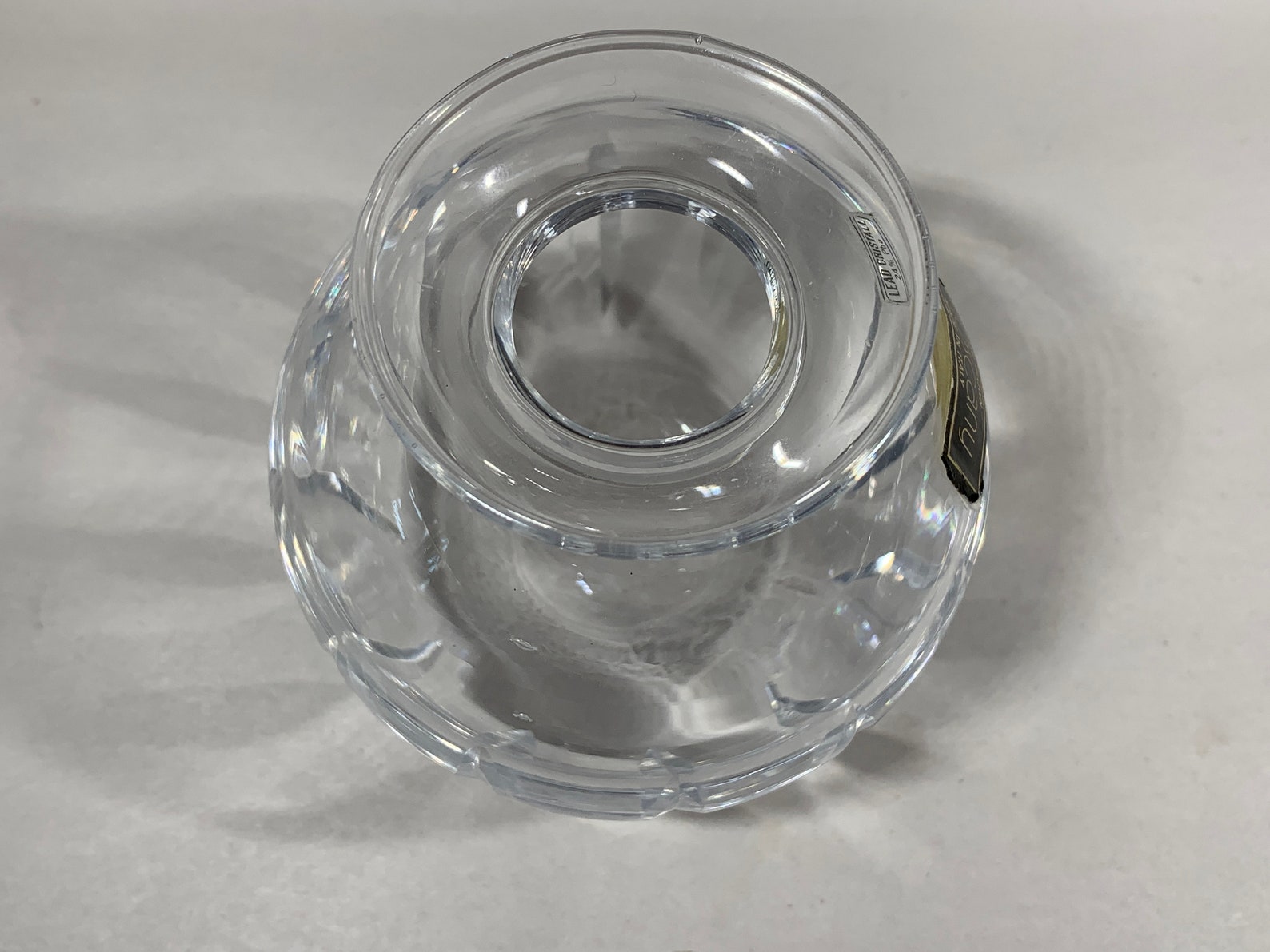 Toscany Hand-blown Lead Crystal Vase Made in Italy - Etsy