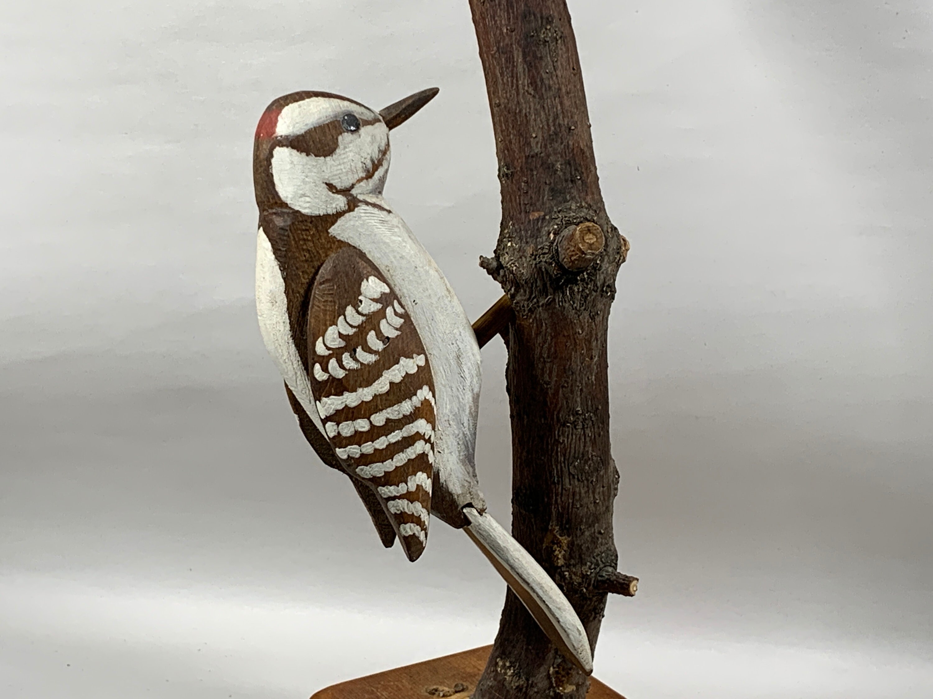 Collectibles Ann Olson Redheaded Woodpecker Crate Prospects Folk Art ...