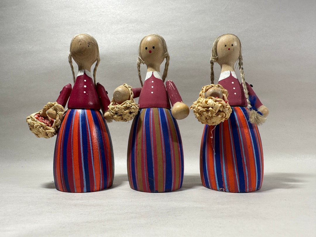 Set of Susi-lull Susi-lo Dolls E Klintås Sweden - Etsy