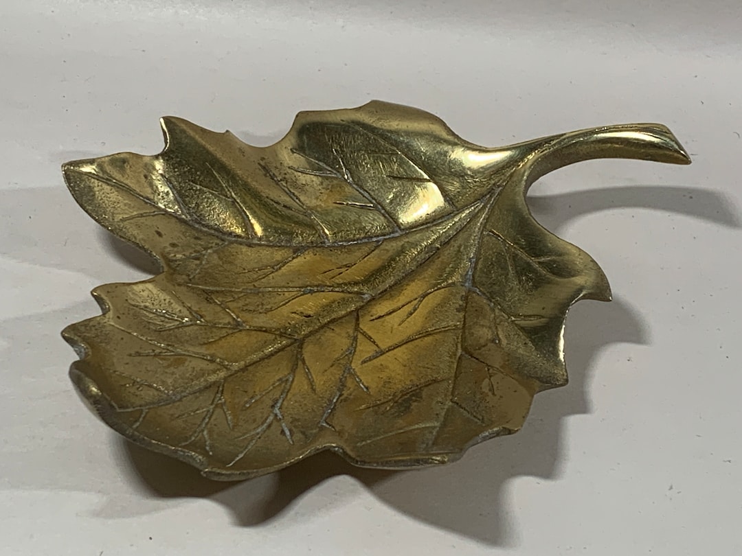 The Maple 381 Colonial Virginia Leaf Trinket Dish - Etsy