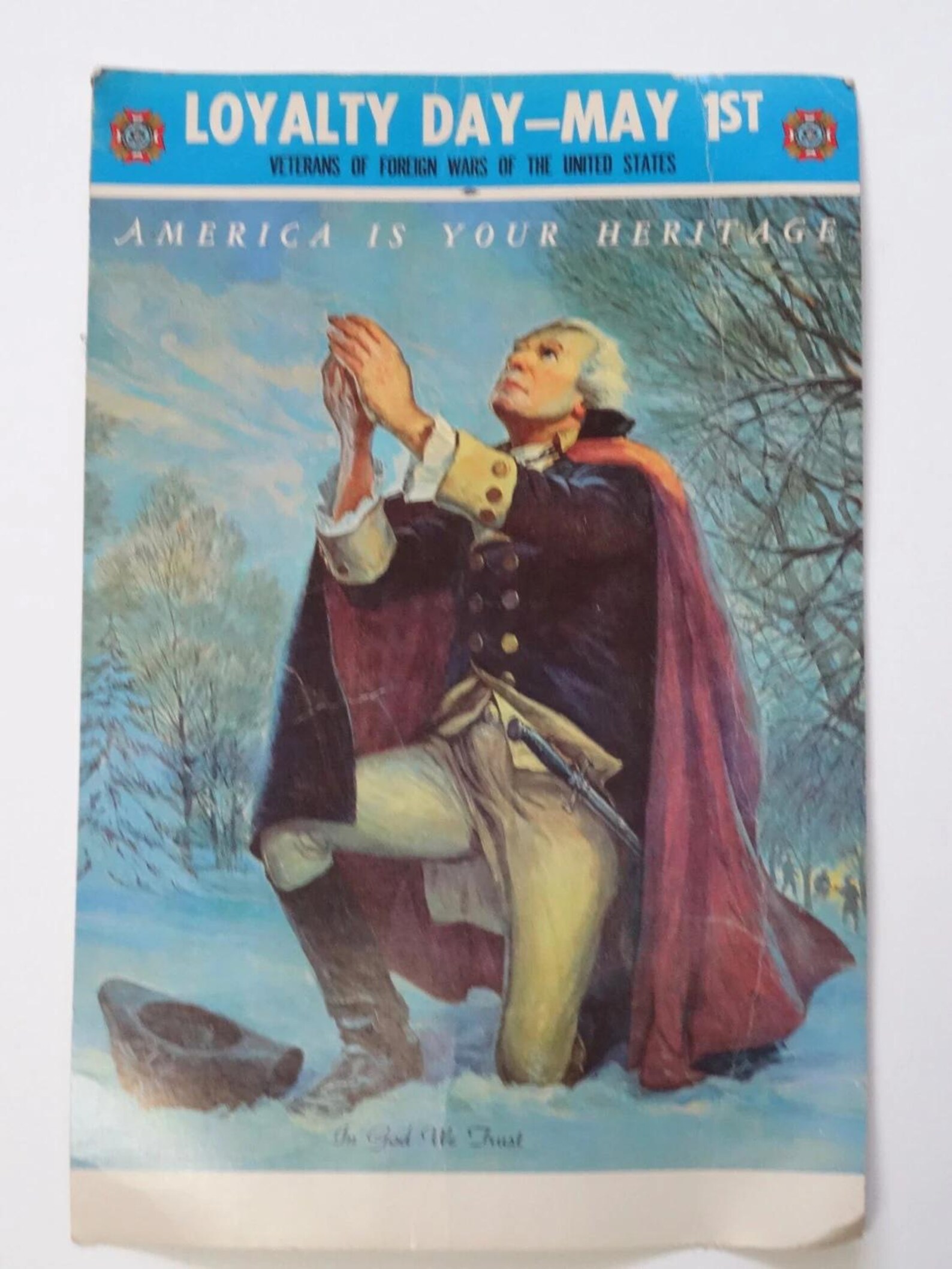 Vintage Loyalty Day Poster - Etsy