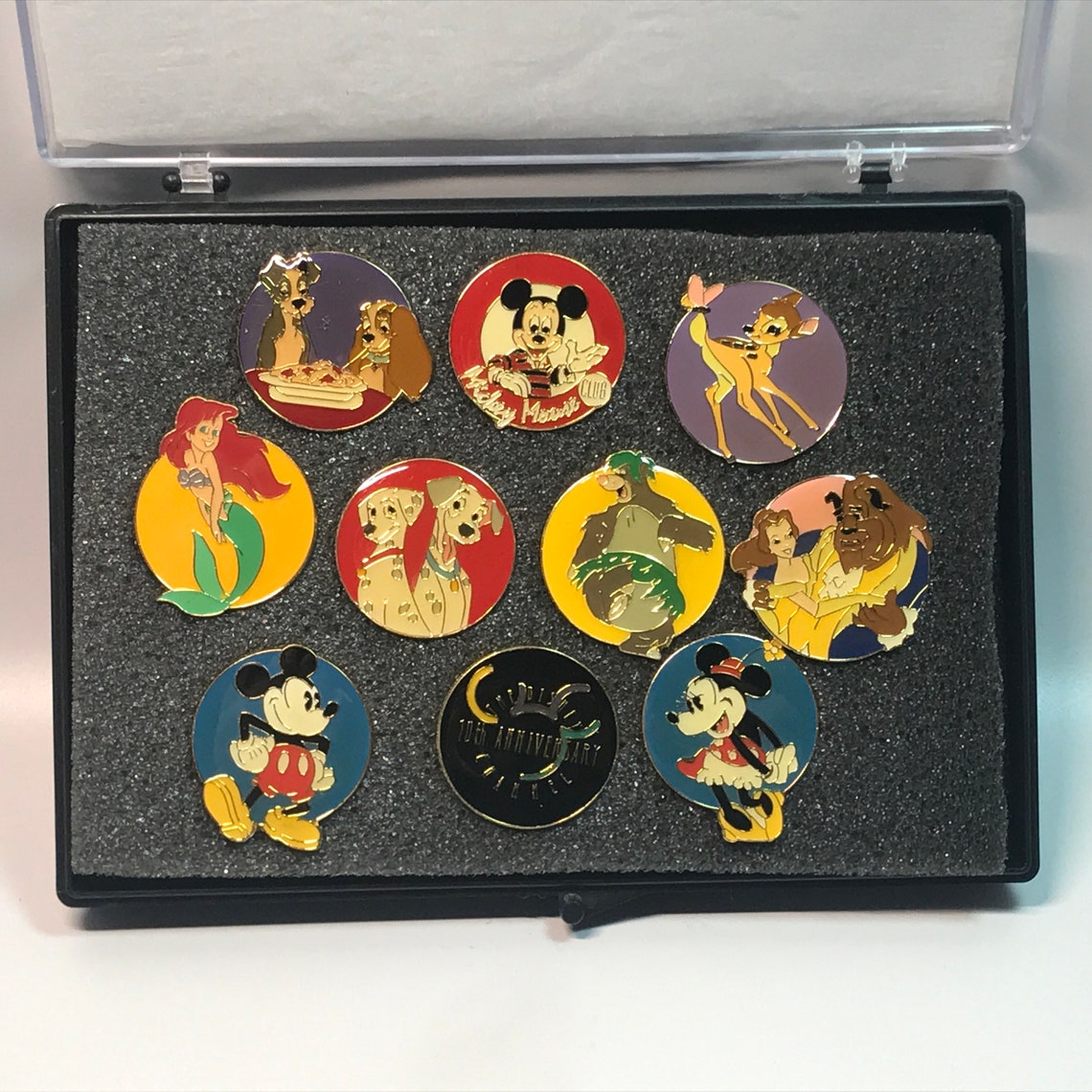 Disney Channel 10th Anniversary Pin Set Mint | Etsy