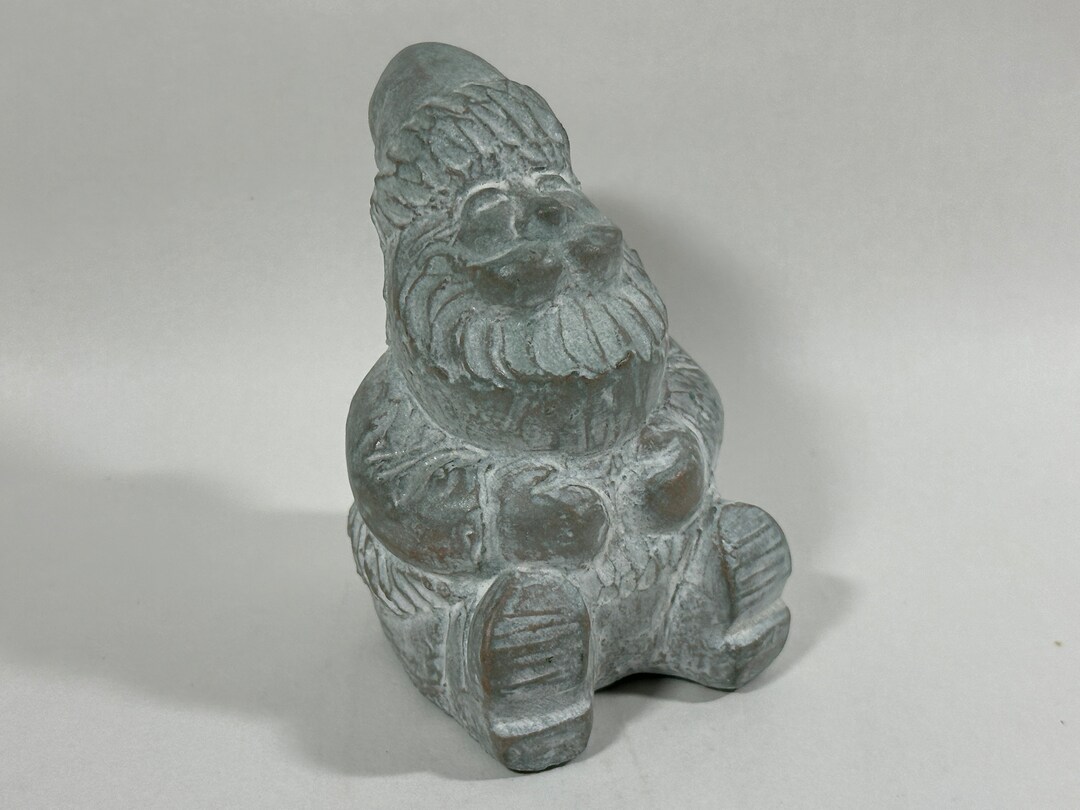 Isabel Bloom Sitting Santa Figurine - Etsy