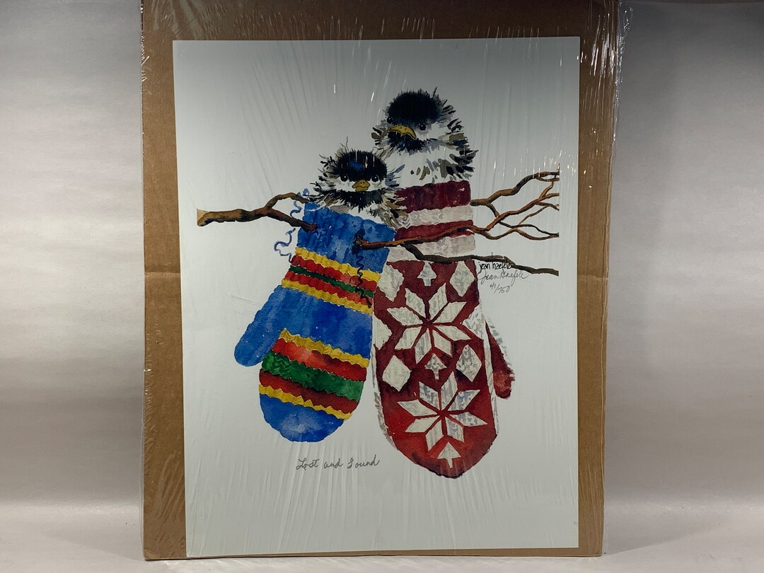 Jean Haefele 'lost and Found' Signed Numbered Print - Etsy