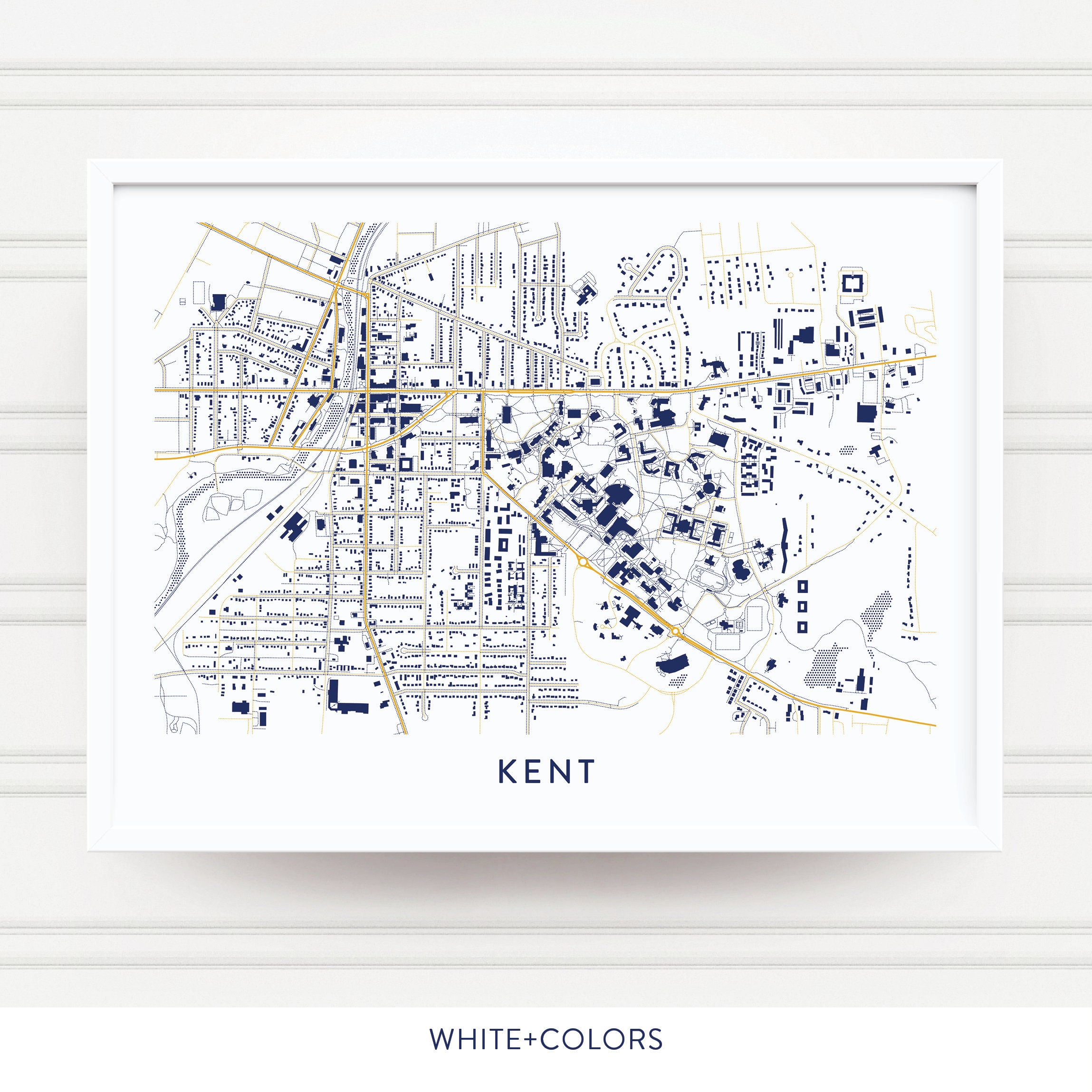 Kent State University Map
