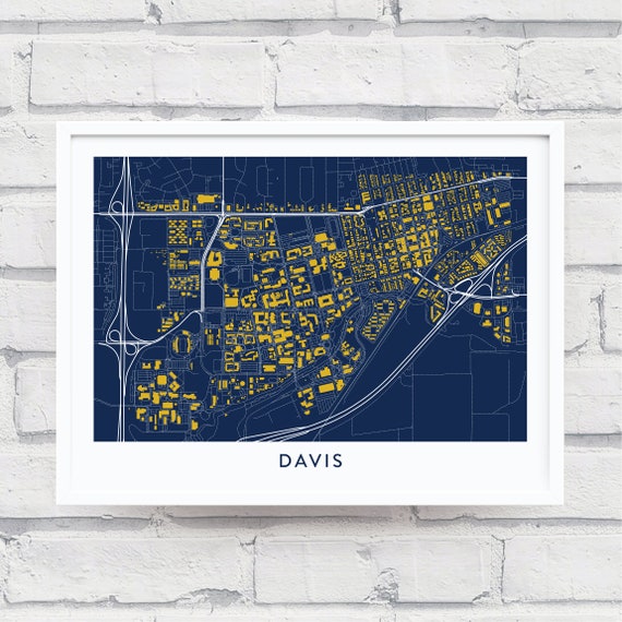 Map Davis California