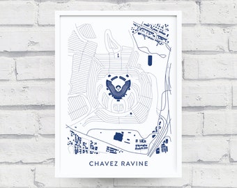 Dodger Stadium - Etsy