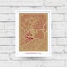 CHESTNUT HILL BOSTON Map Poster / College Town Map Gifts - Etsy