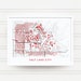 CHESTNUT HILL BOSTON Map Poster / College Town Map Gifts - Etsy