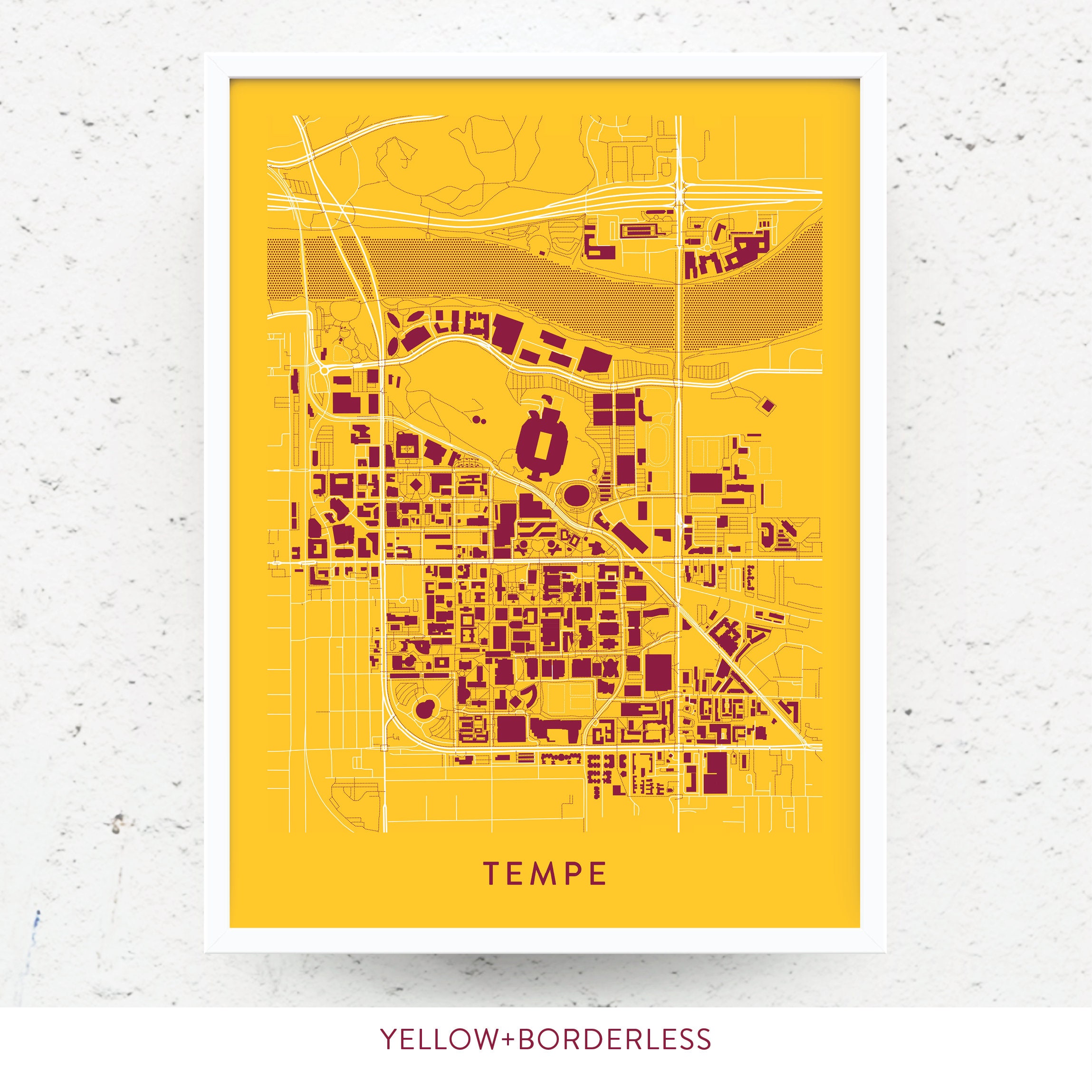 Arizona State University Tempe Map