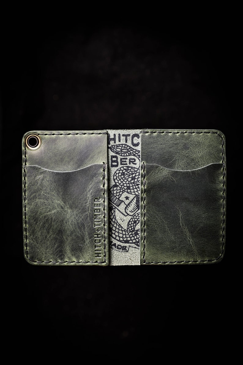 The Sheepshank - Leather Full Grain Bifold Card Wallet for Everyday ...