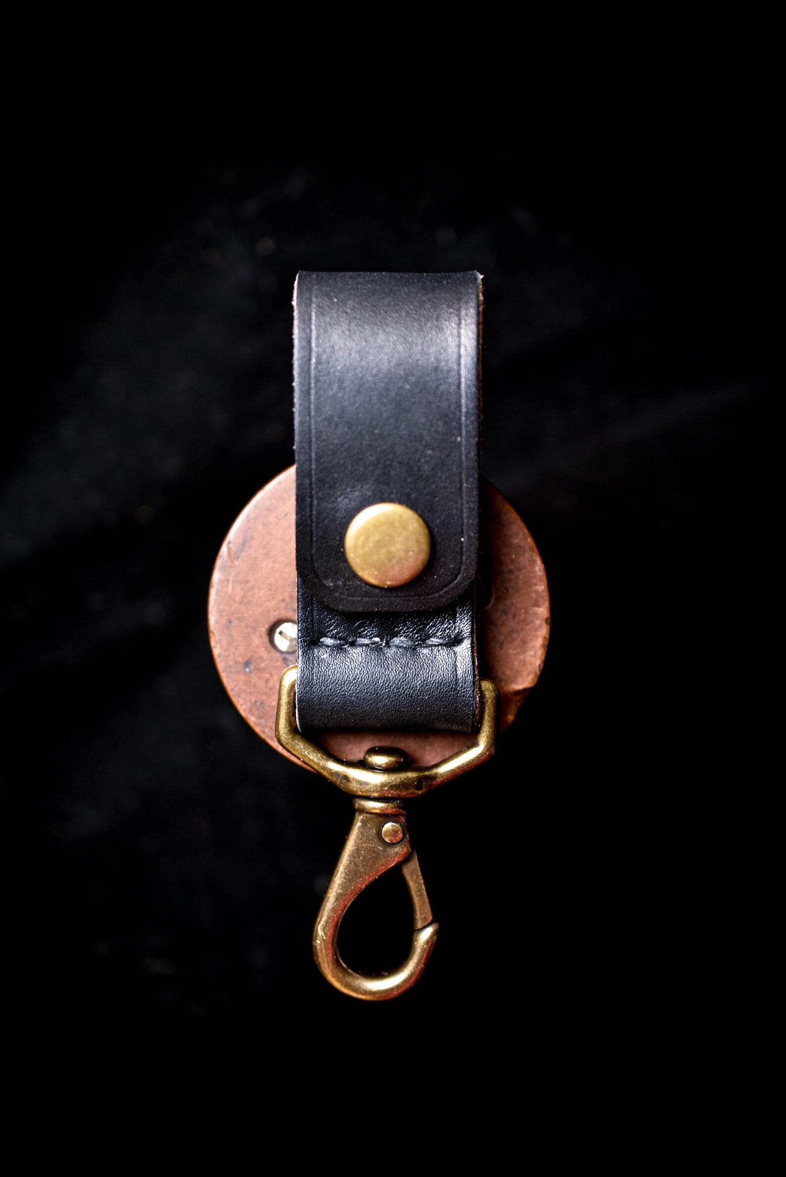 The Warden Horween Leather Key Dangler - Etsy