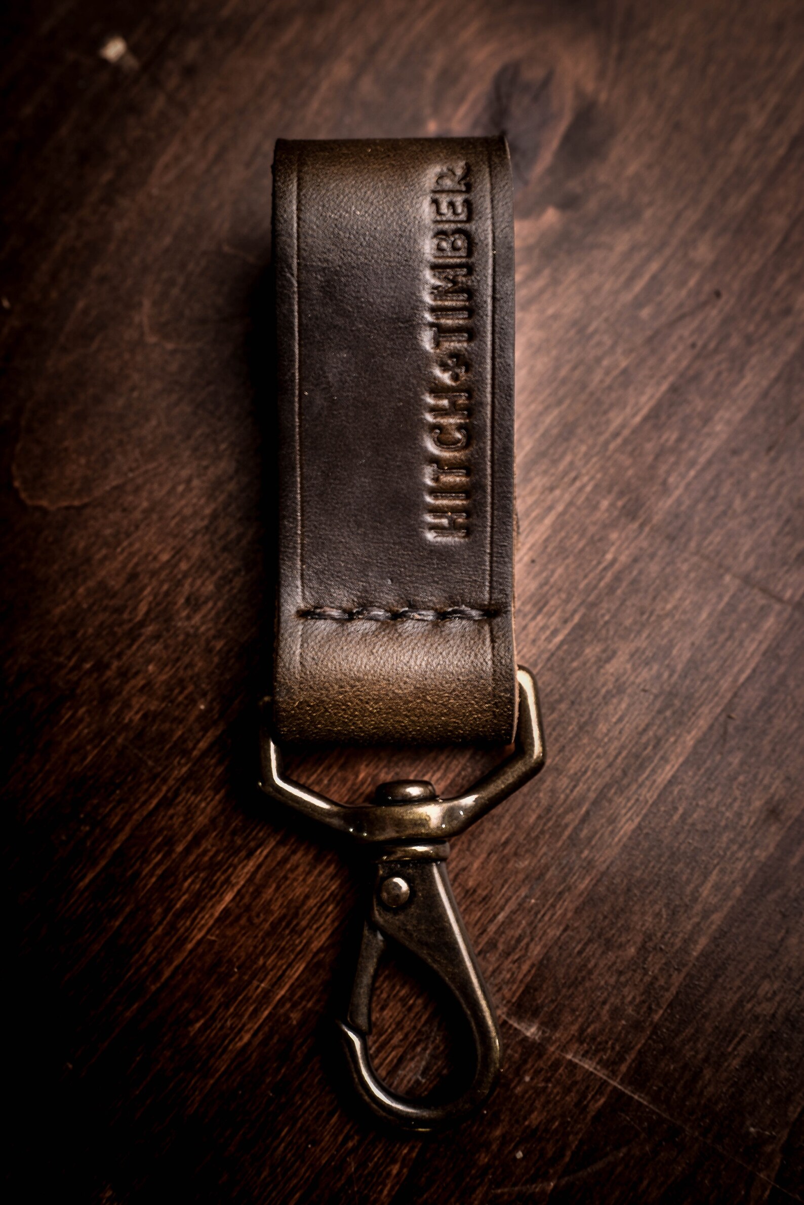 The Warden Horween Leather Key Dangler - Etsy