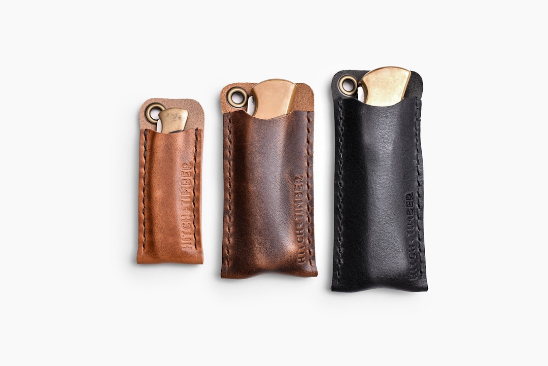 The Buck Slip - Leather EDC Knife Slip for Everyday Carry - Etsy
