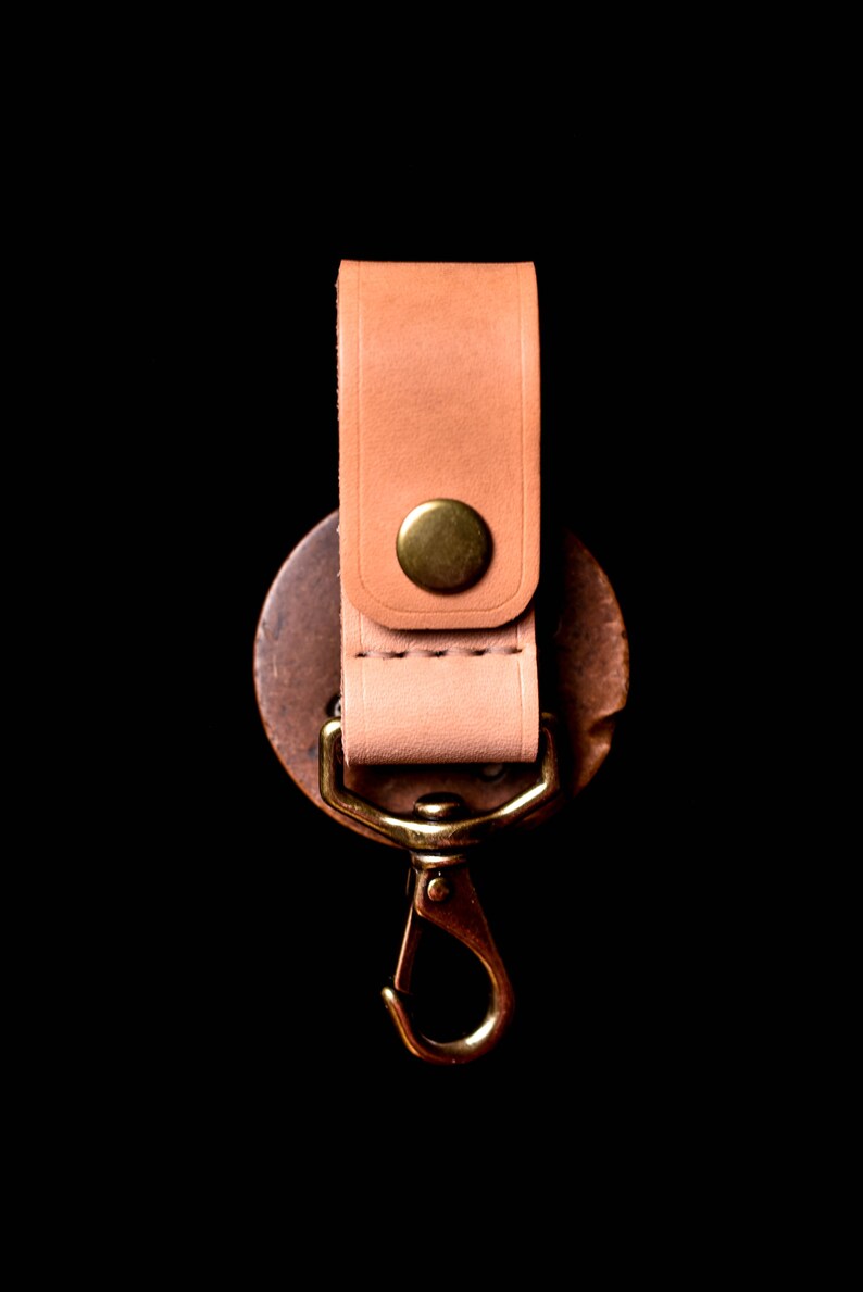 The Warden Horween Leather Key Dangler - Etsy