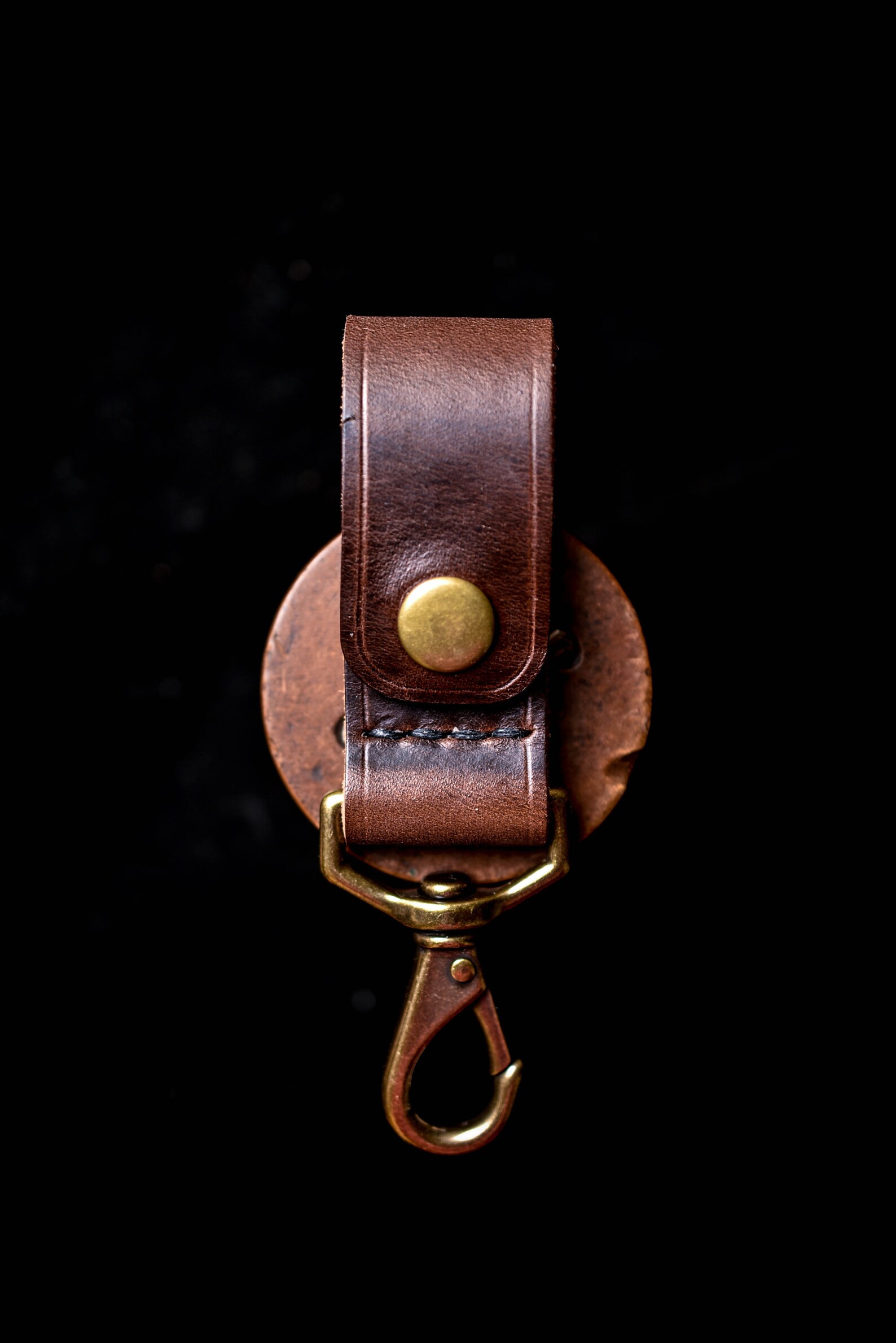 The Warden Horween Leather Key Dangler - Etsy