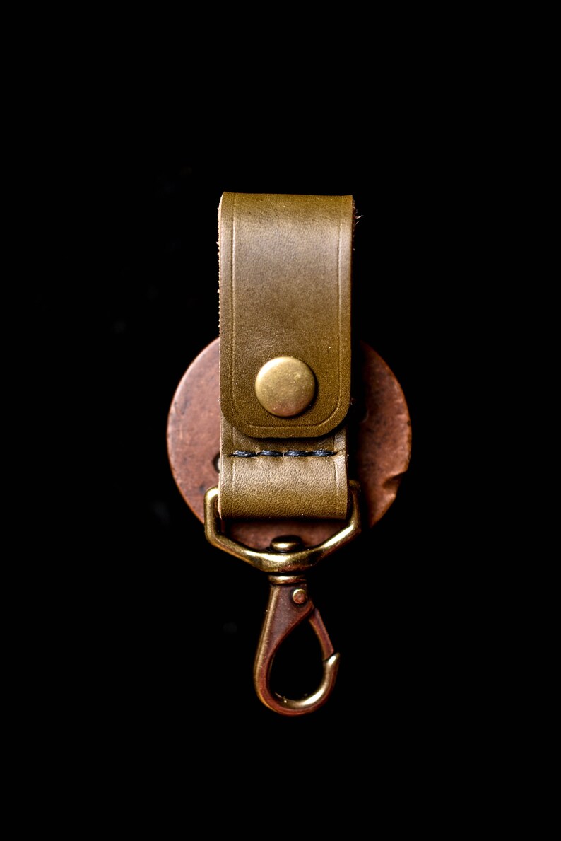 The Warden Horween Leather Key Dangler - Etsy